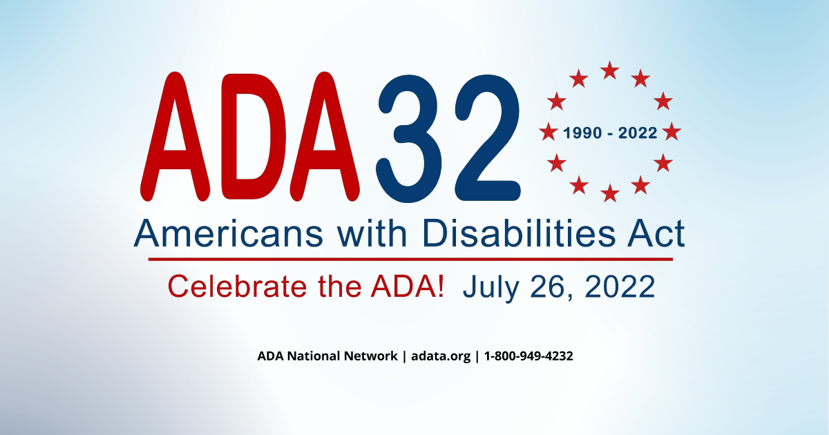 Join TCDD in Celebrating the ADA’s 32nd Anniversary - TCDD