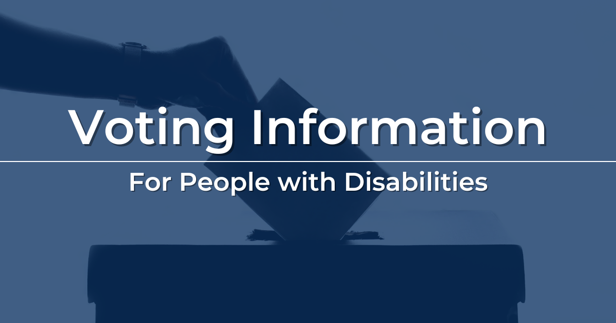 Voting Resources for People with Disabilities - TCDD