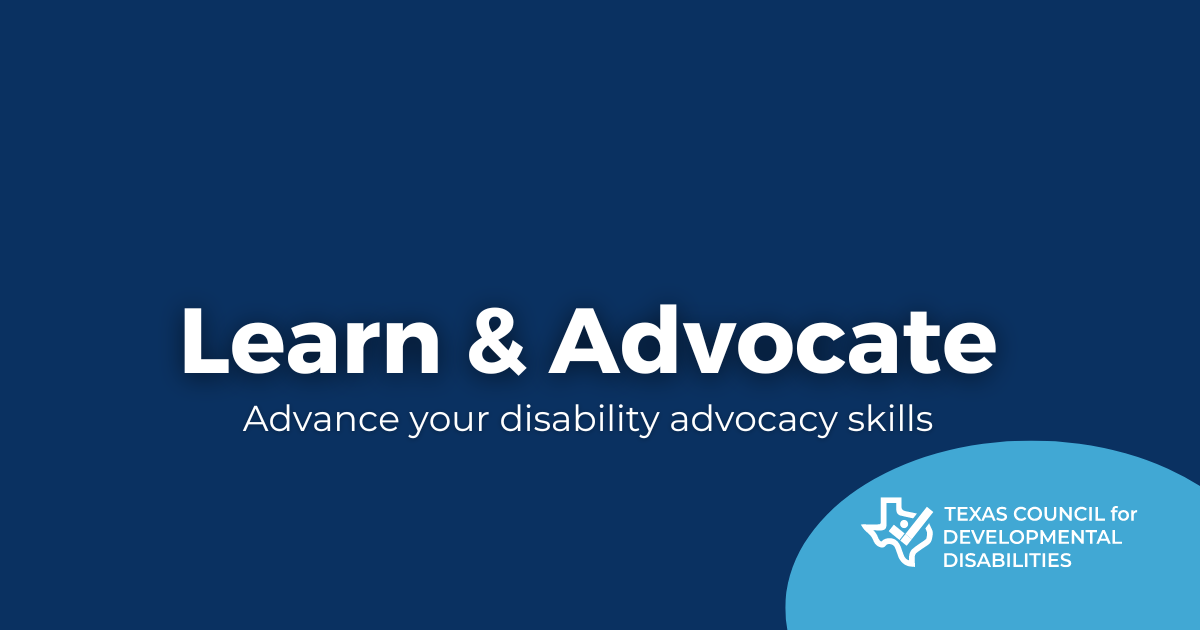 Training Opportunities for Disability Advocates - TCDD